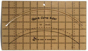 Quick Curve Ruler – Tyjo's Quilt Fabrics